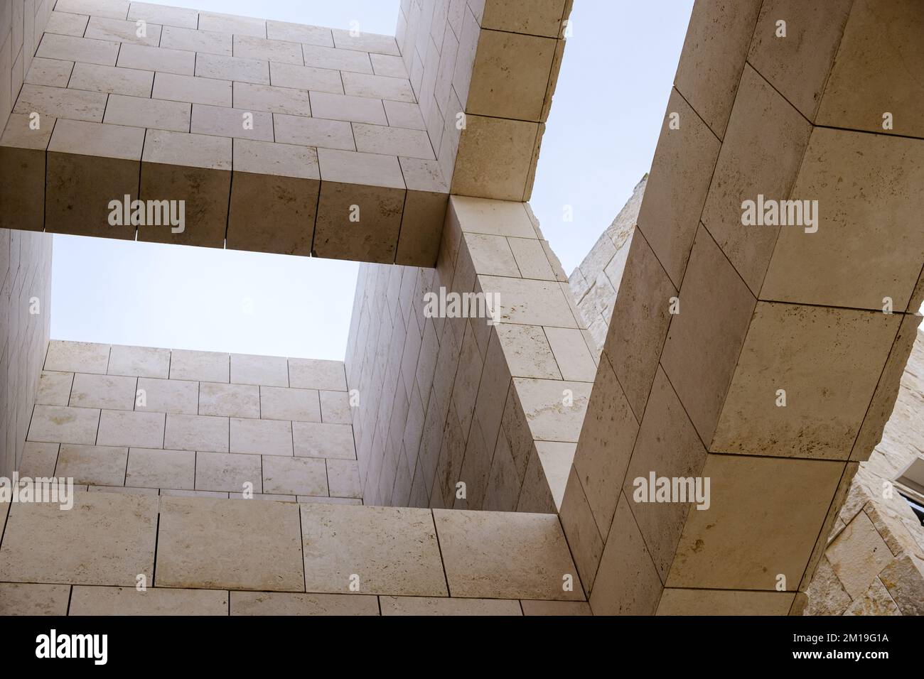 View of the Getty Center, Los Angeles, California Stock Photo - Alamy