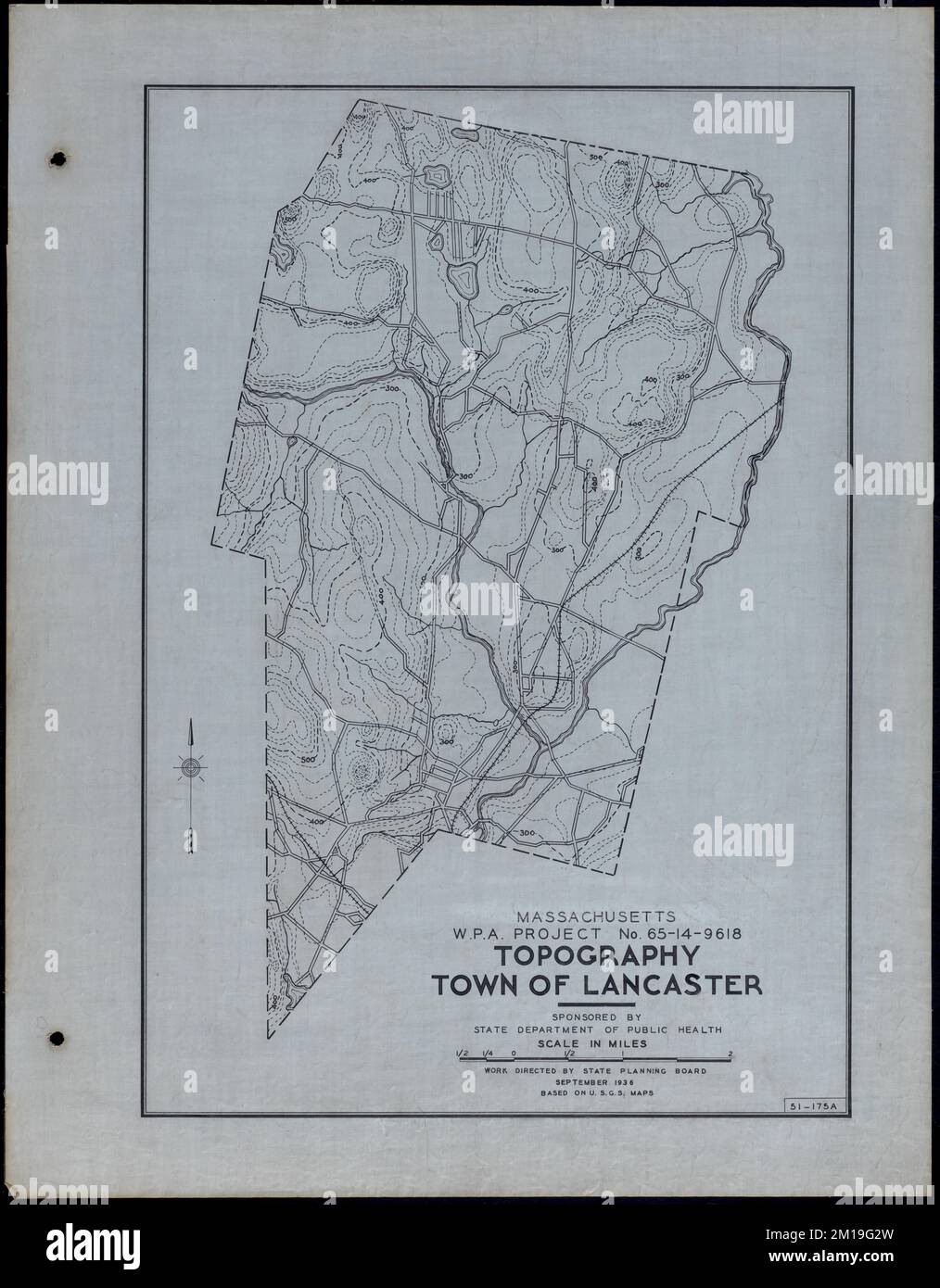 Topography Town of Lancaster , Roads, Cities and towns, Land use ...