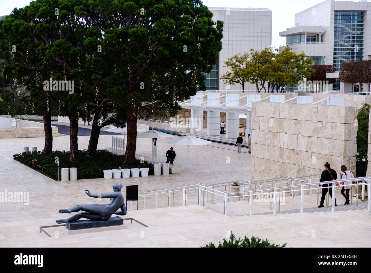 View of the Getty Center, Los Angeles, California Stock Photo - Alamy