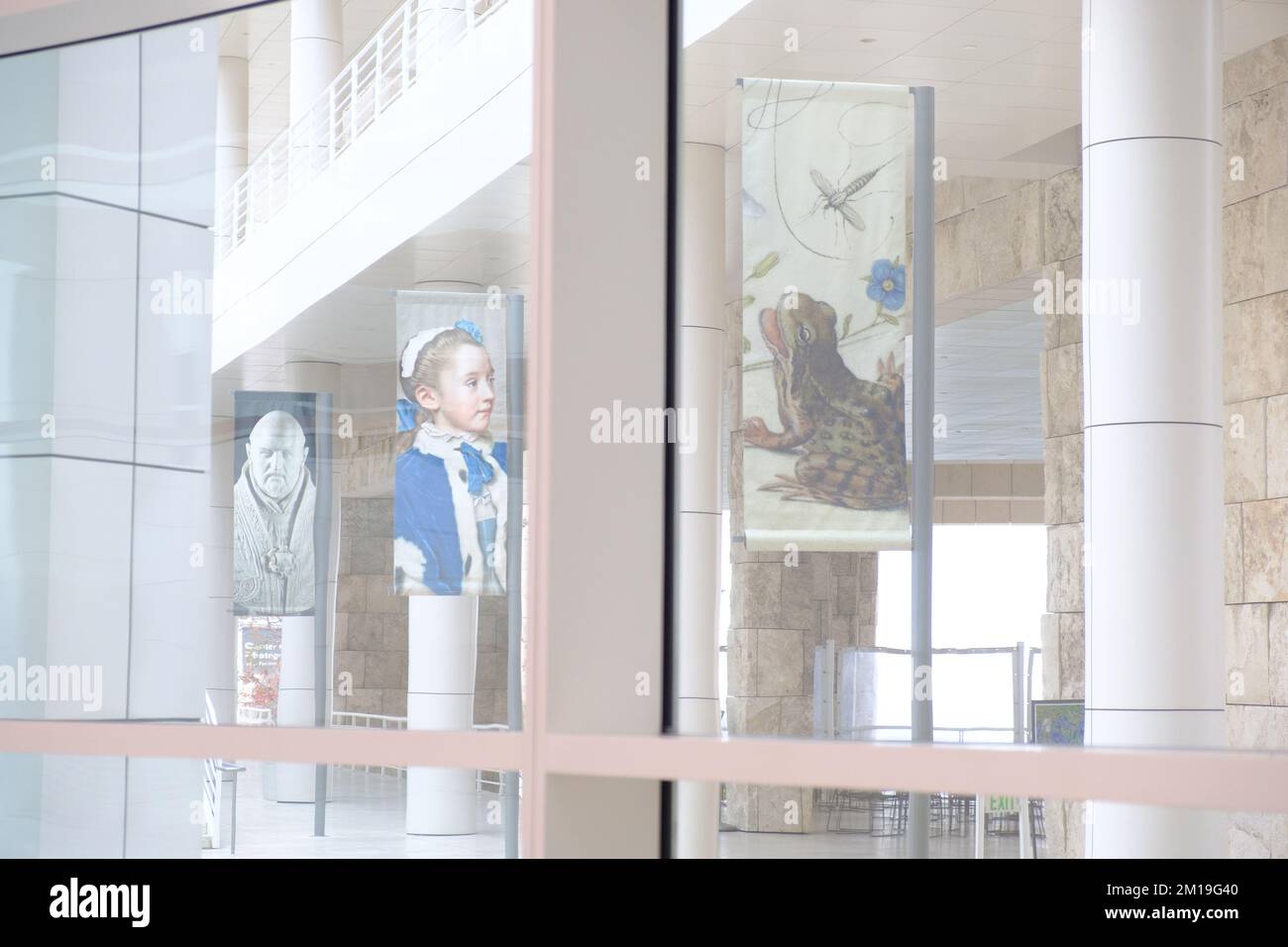 View of the Getty Center, Los Angeles, California Stock Photo - Alamy