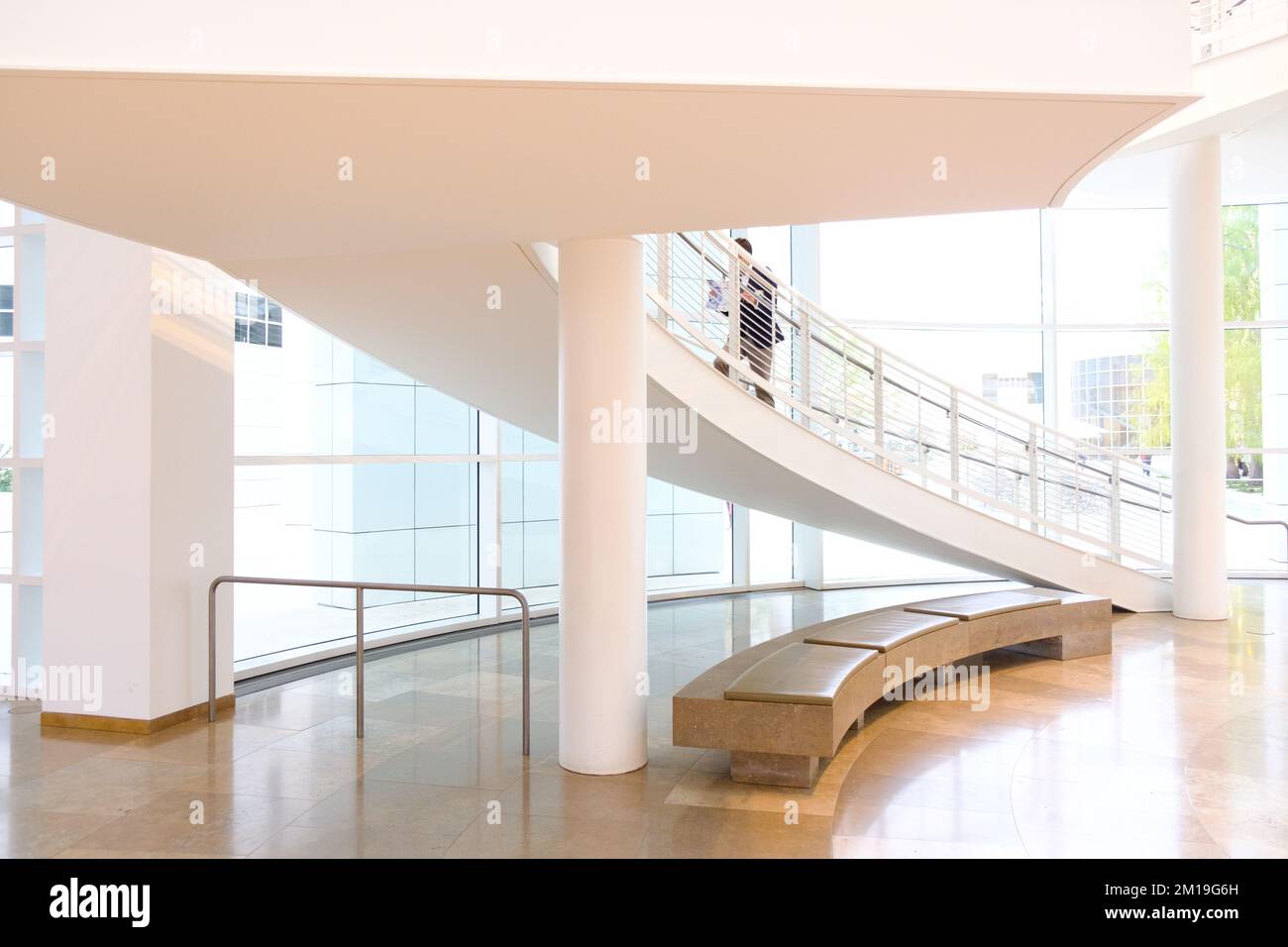 View of the Getty Center, Los Angeles, California Stock Photo - Alamy