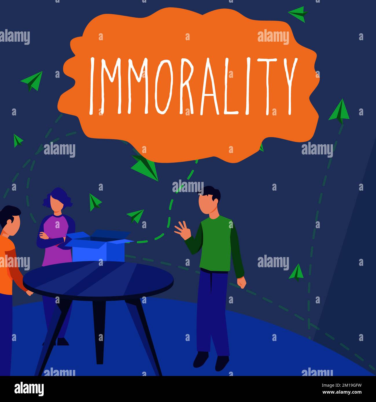 Text showing inspiration Immorality. Internet Concept the state or ...