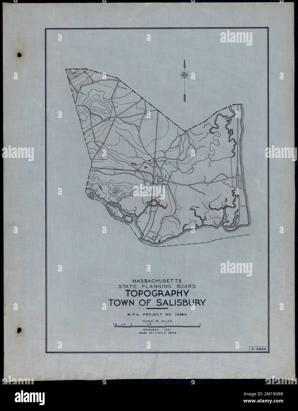 Topography Town of Salisbury , Roads, Cities and towns, Land use ...