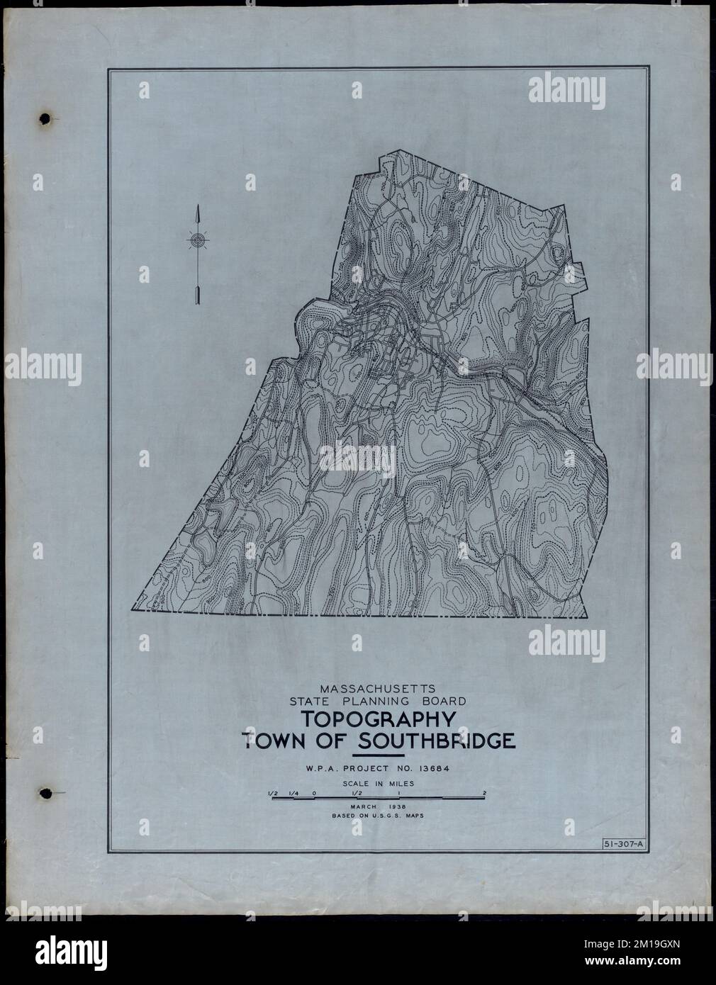 Topography Town of Southbridge , Roads, Cities and towns, Land use ...