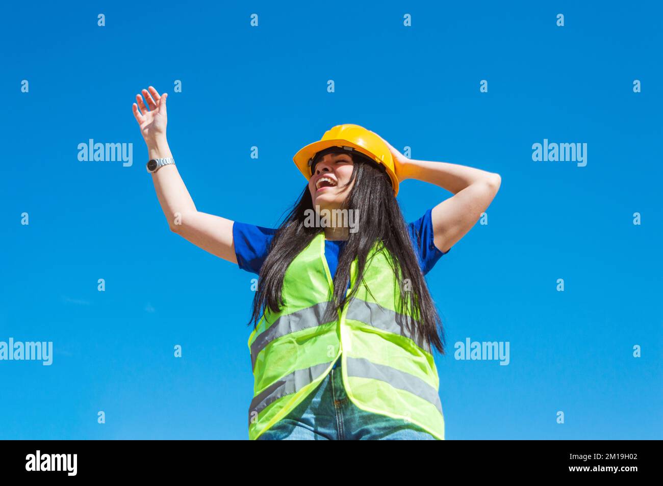 Contentedly hi-res stock photography and images - Alamy