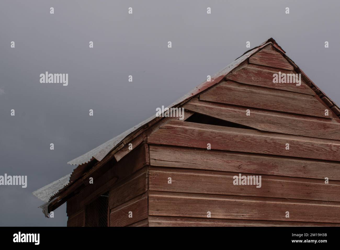 Old Rustic Barn Standing in the Storm Stock Photo - Alamy