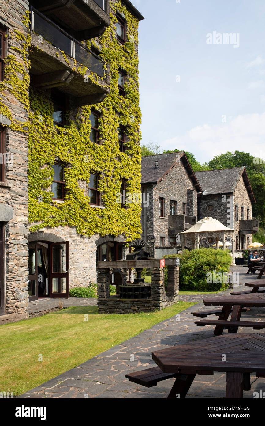 Whitewater Hotel, Backbarrow, Ulverston Cumbria Stock Photo - Alamy