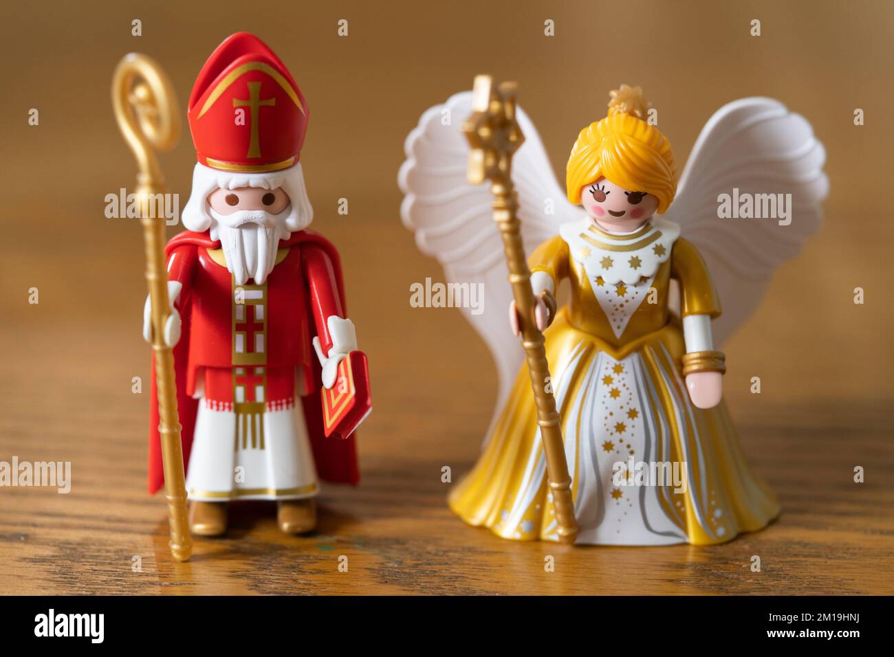 Duplo figures of Saint Nicholas and the Christkind (Christ Child), part ...