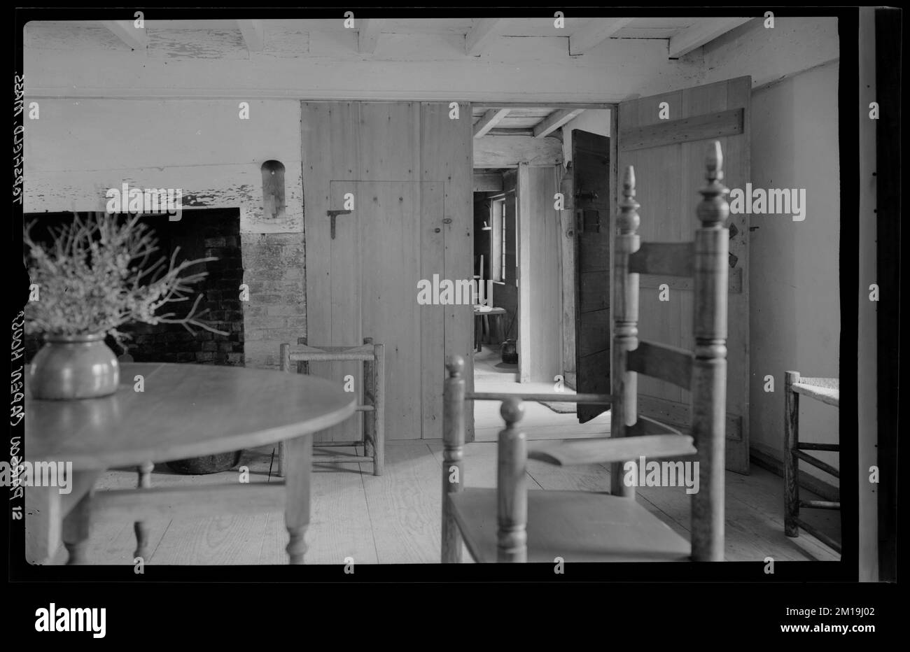 Topsfield, Parson Capen House , Rooms & spaces, Doors & doorways ...