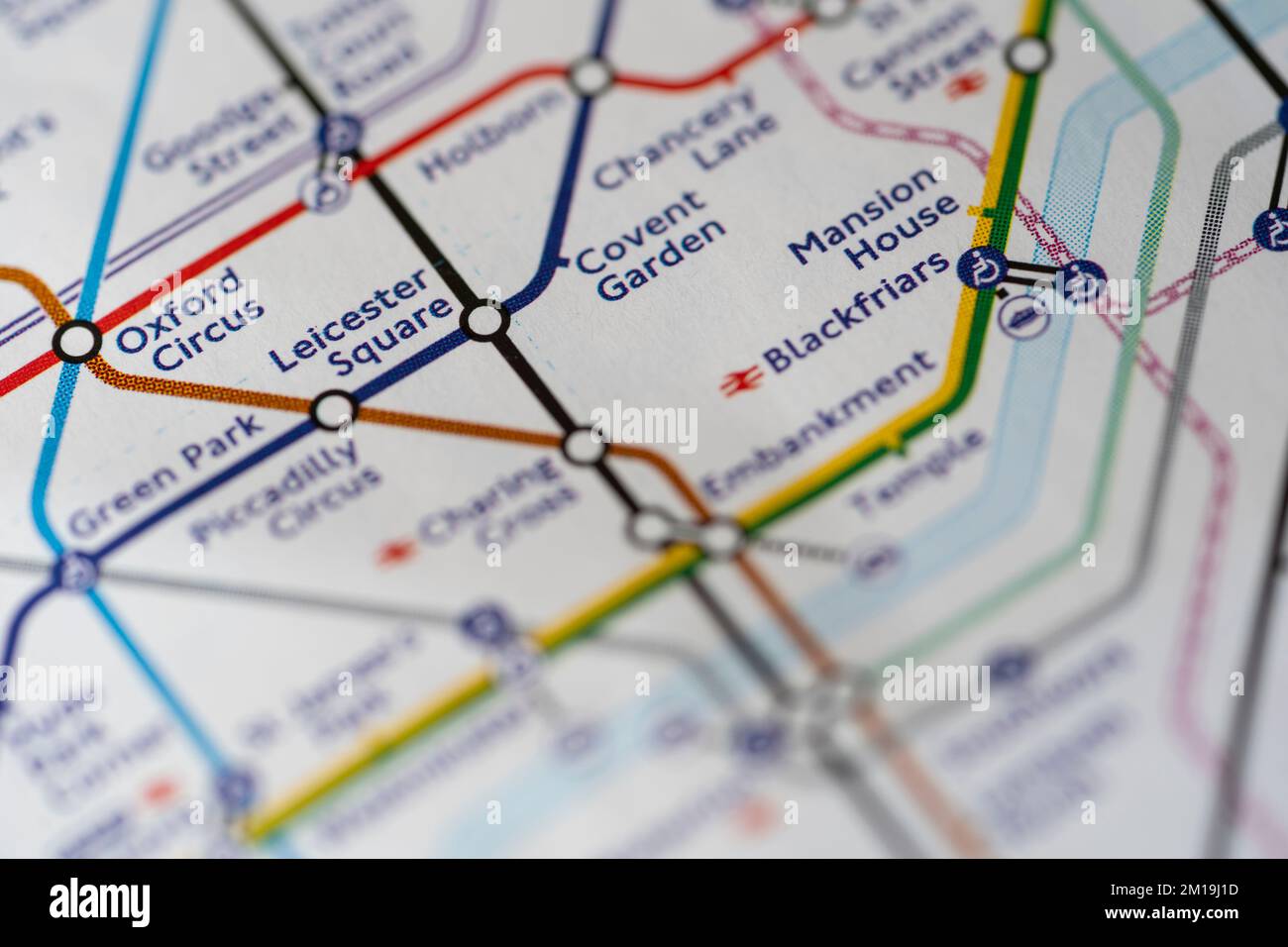 London Underground Map Zones