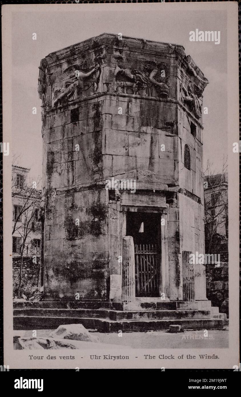 Tour des Vents - Uhr Kiryston - The clock of the winds - Ώρολόγιον ...