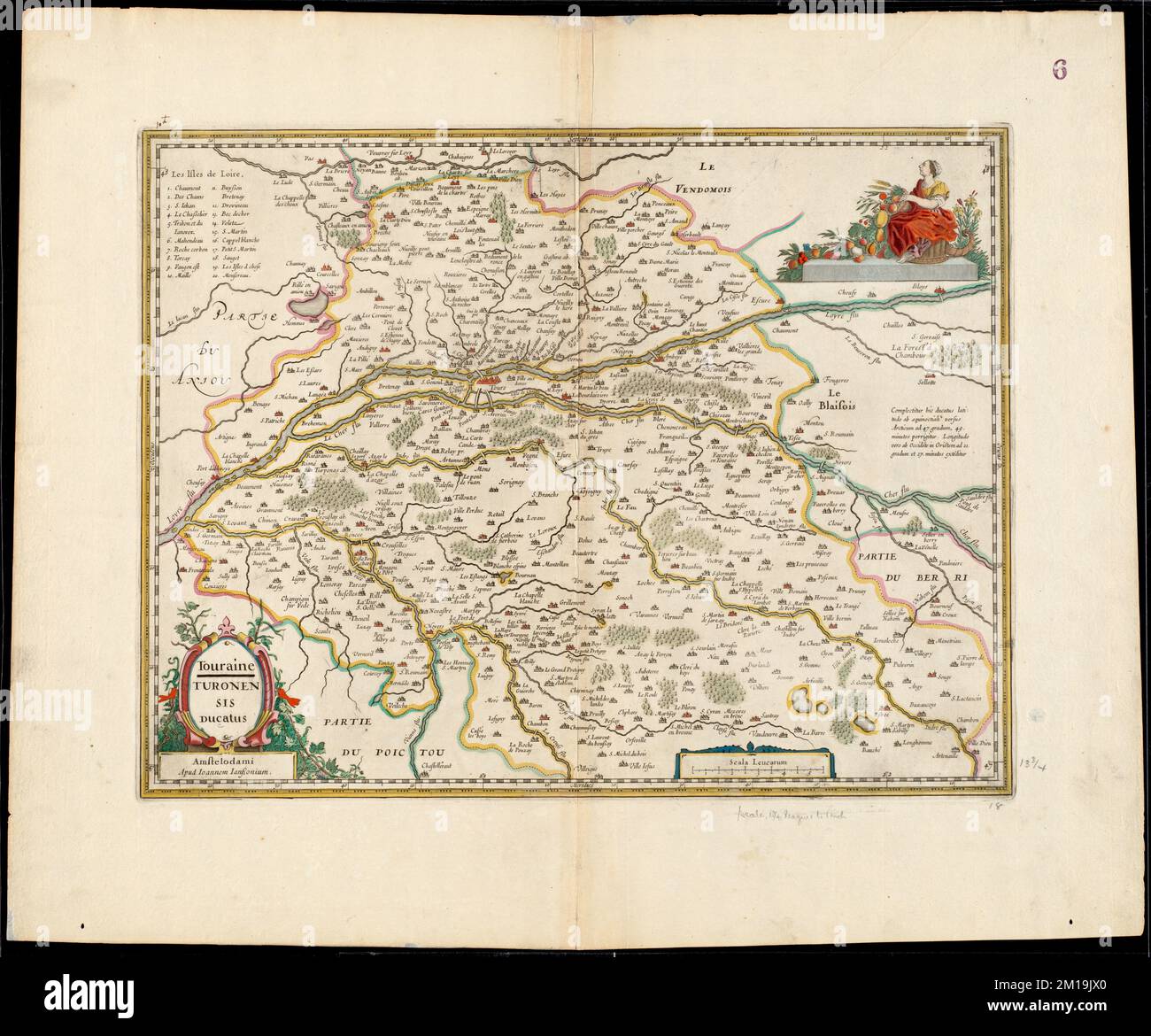 Touraine - Turonensis ducatus , Touraine France, Maps, Early works to ...