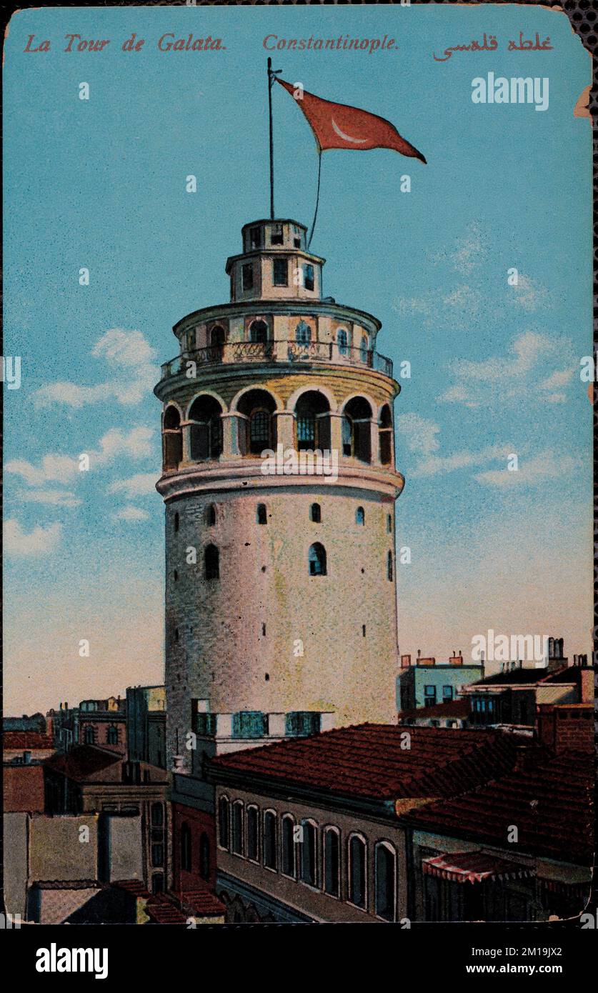 La tour de Galata. Constantinople , Towers. Nicholas Catsimpoolas ...