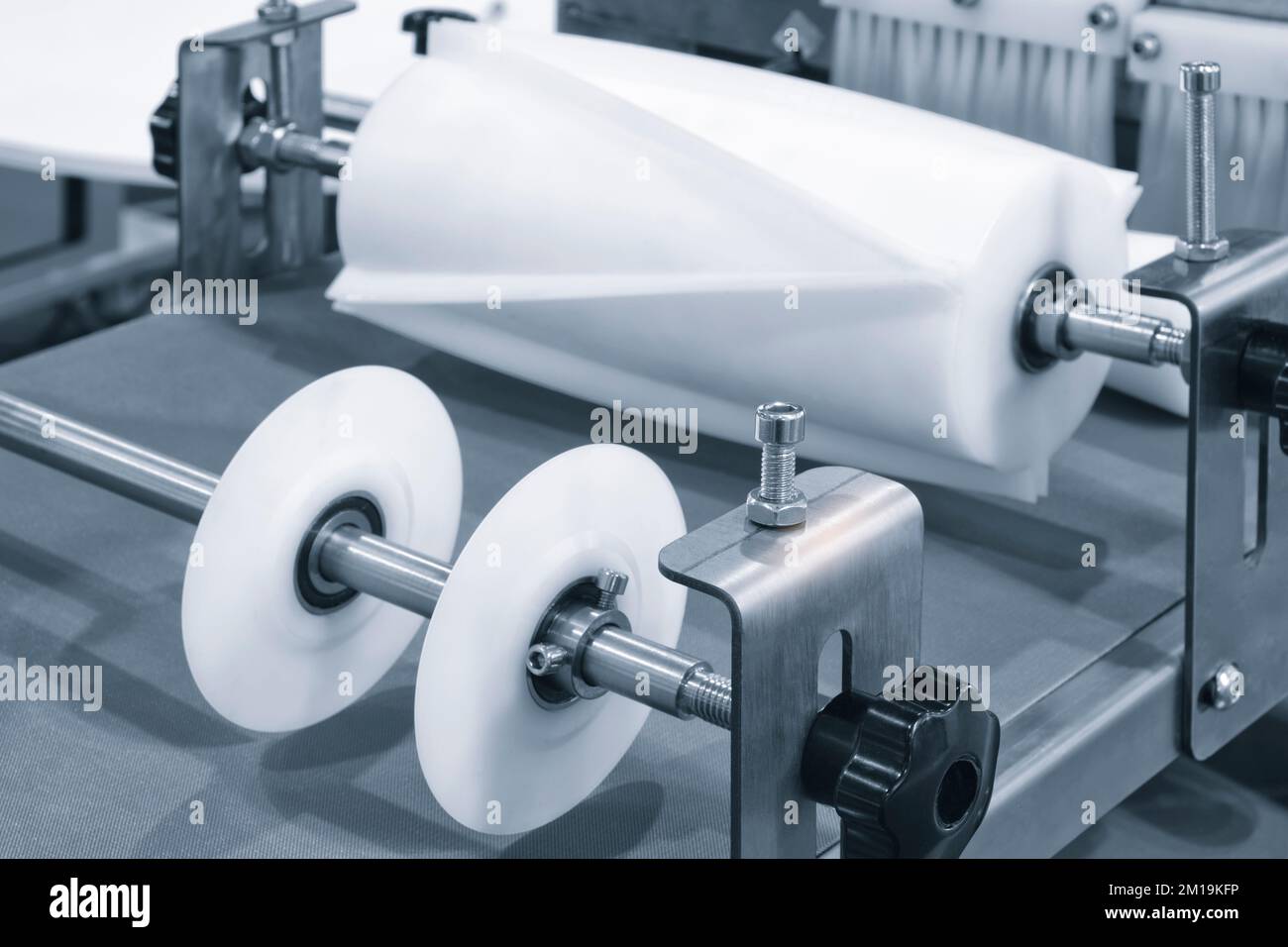 Conveyor Belt Food.Factory for the production of food. Production line ...