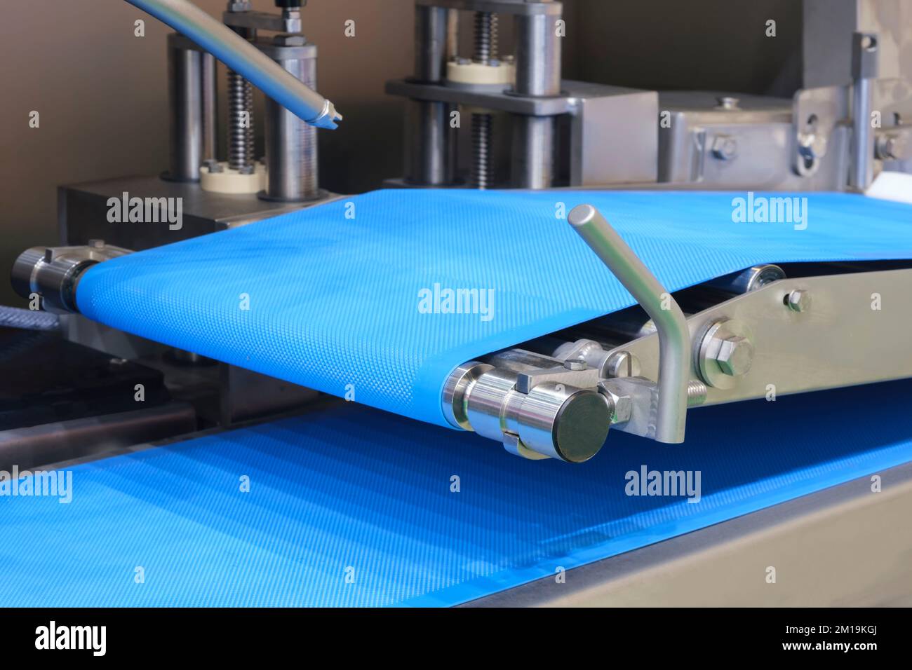 Conveyor Belt Food.Factory for the production of food. Production line ...