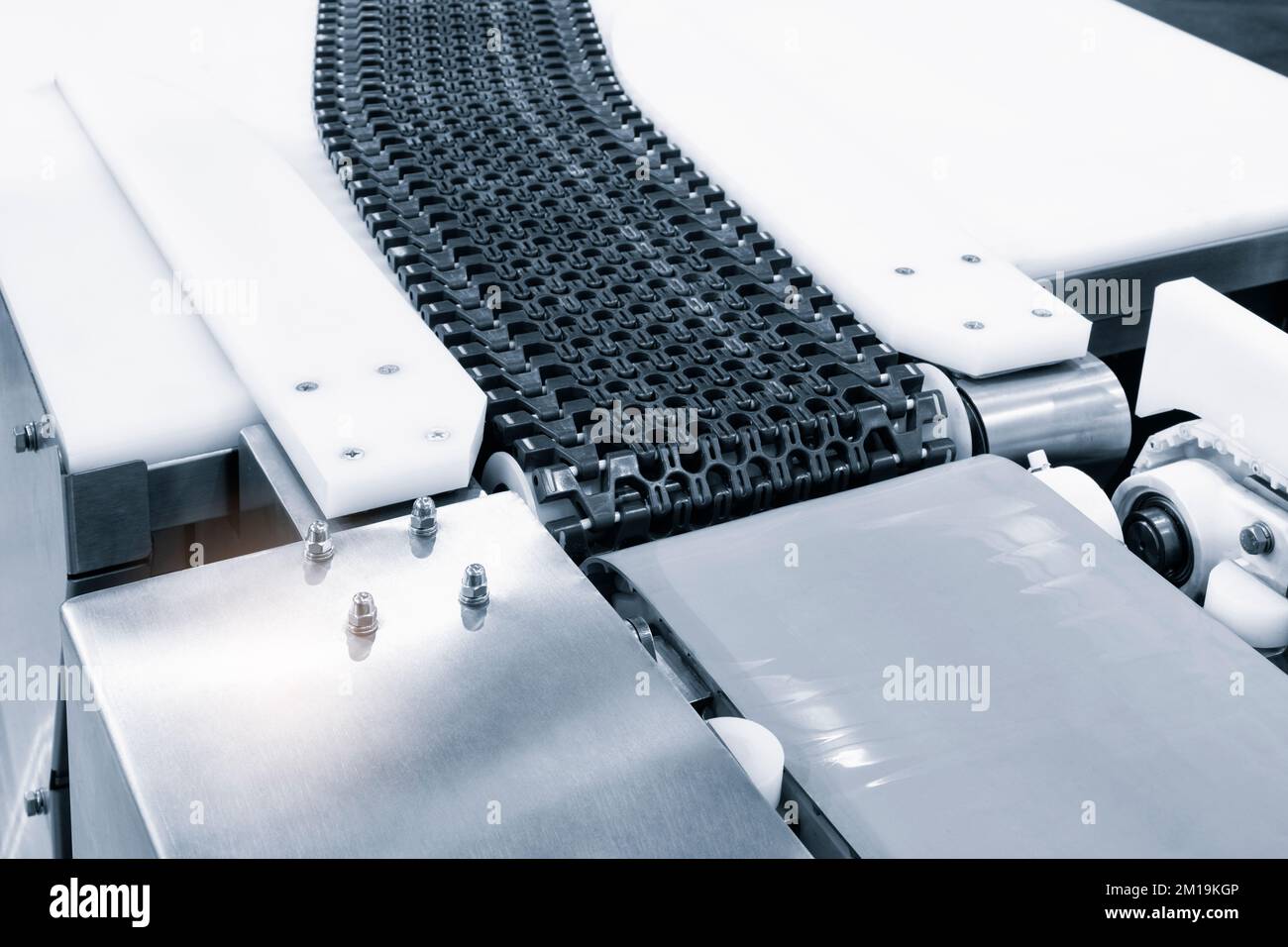 Conveyor Belt Food.Factory for the production of food. Production line ...