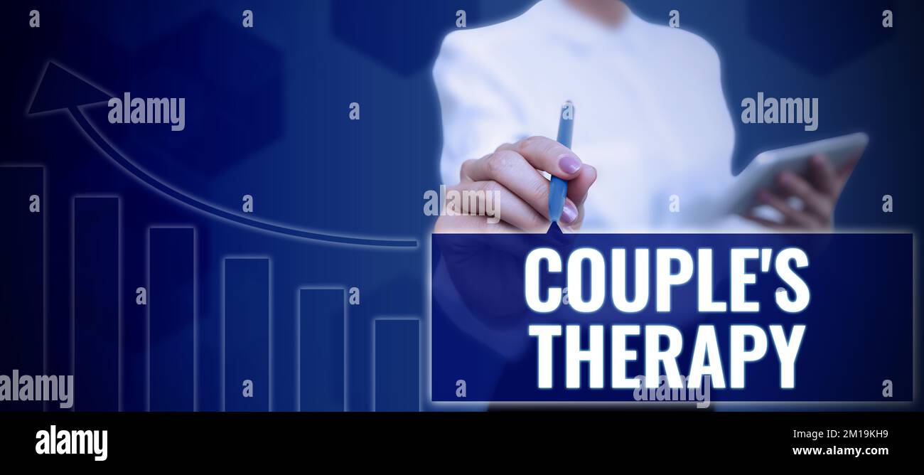 Handwriting text Couple's Therapy. Word for treat relationship distress ...