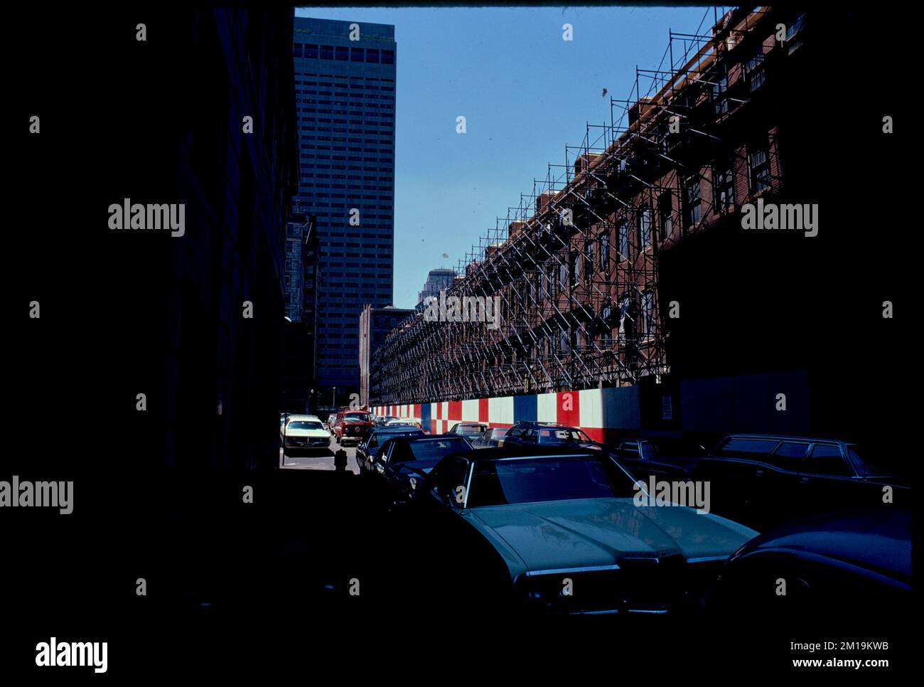 Toward S.E. expressway and Quincy Market restoration from Atlantic Ave ...