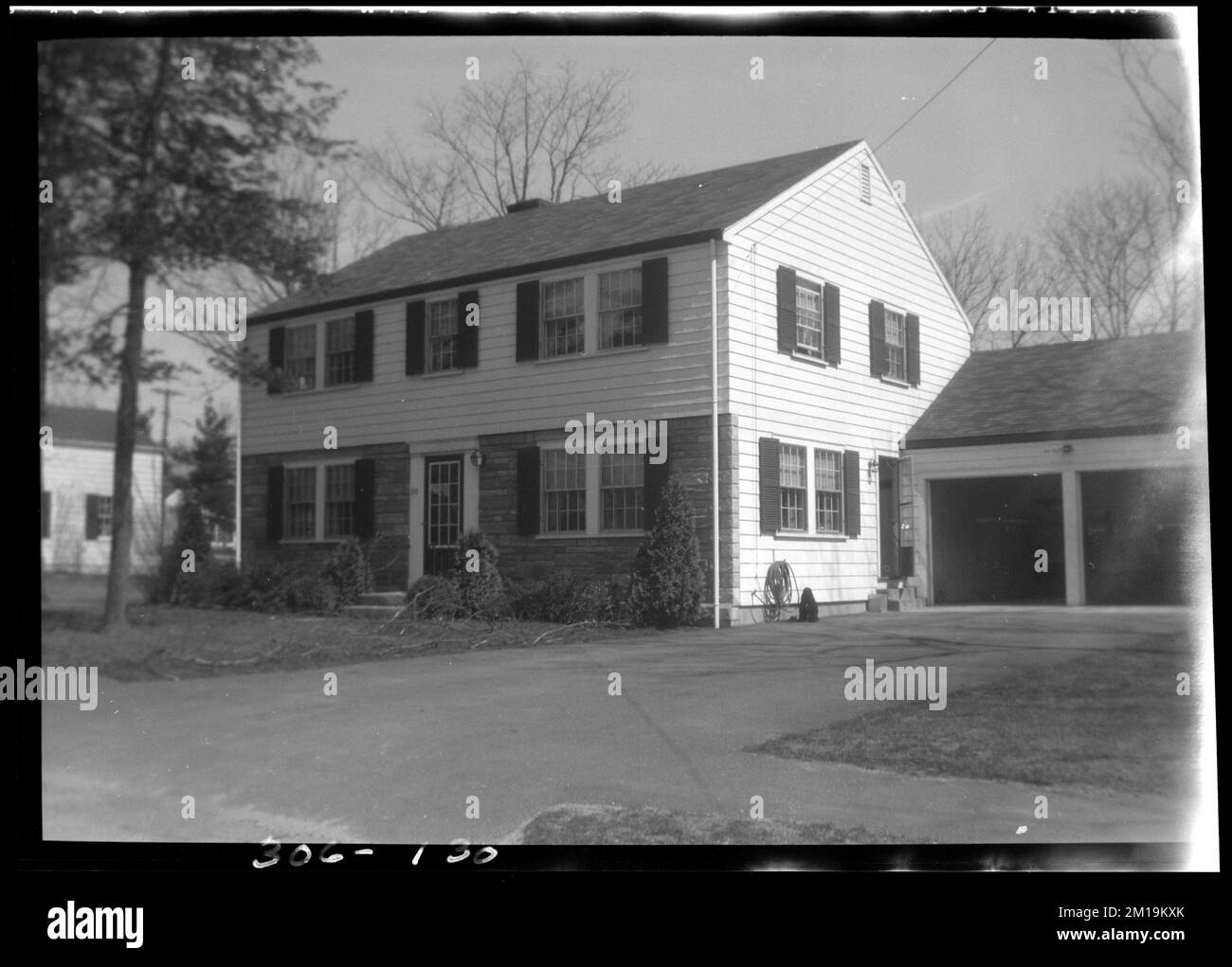 Tower Ave #130 , Houses. Needham Building Collection Stock Photo - Alamy