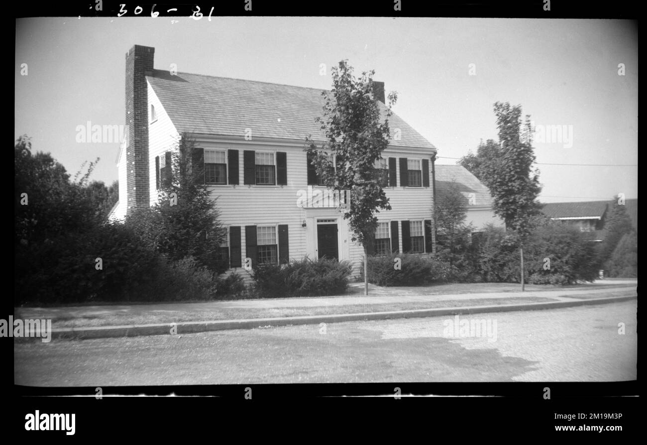 Tower Ave #81 , Houses. Needham Building Collection Stock Photo - Alamy