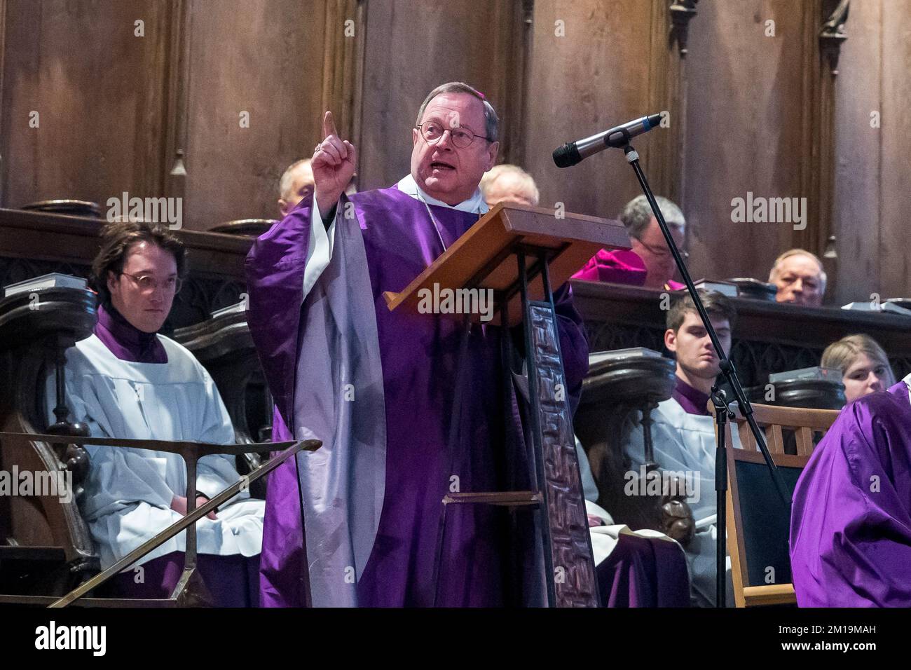 Bamberg, Germany. 11th Dec, 2022. Georg Bätzing (M), president of the ...