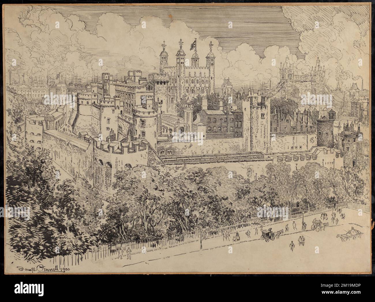 The Tower from the west , Historic buildings, Bridges, Rivers, Castles ...