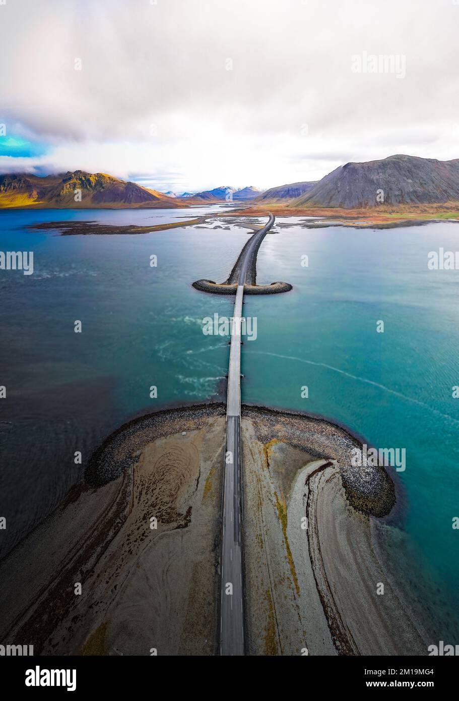Kolgrafafjordur bridge hi-res stock photography and images - Alamy