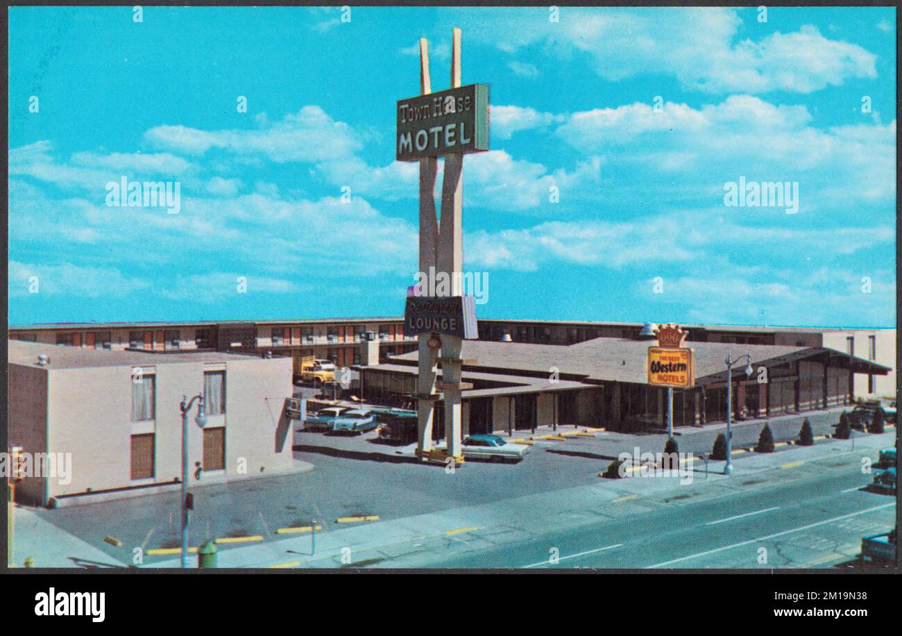 Town House Motor Hotel, downtown on U. S. 50, 85 and 87, 8th and Santa ...