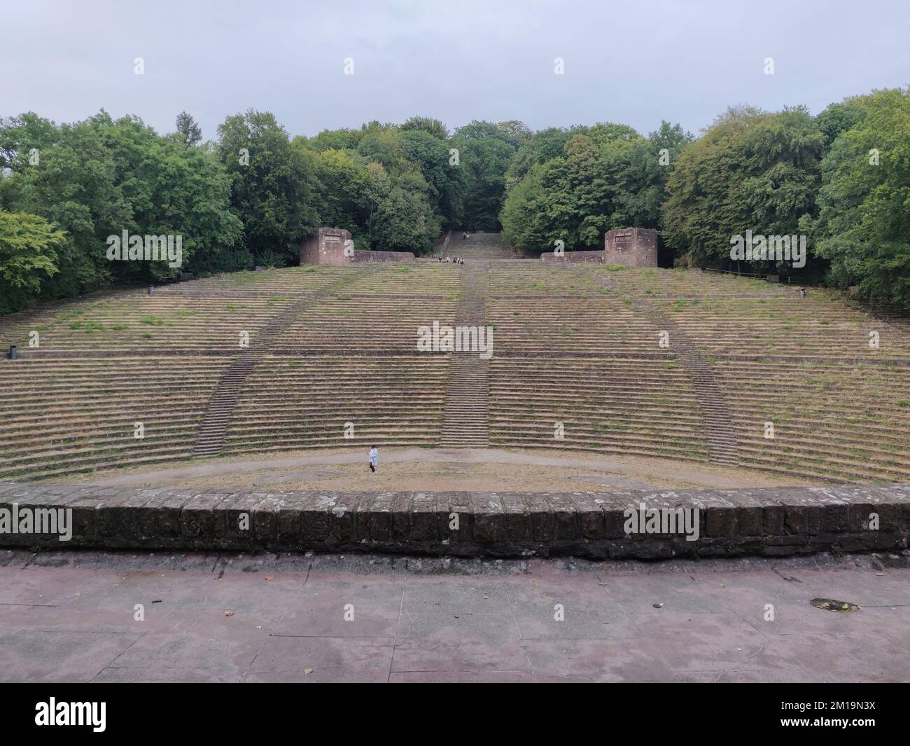 A view of an open-air theatre of Thingstatte Heidelberg Stock Photo - Alamy