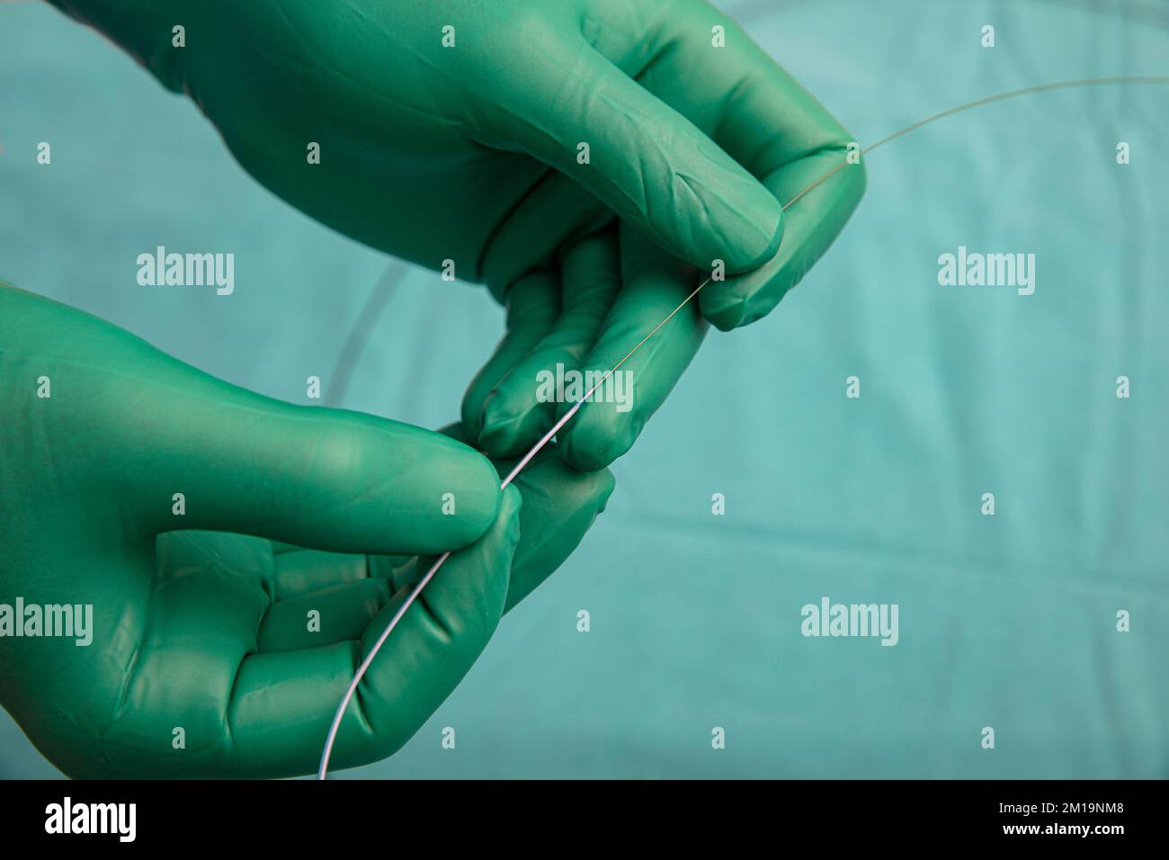 Coronary Imaging Catheter. Dual Lumen Catheter. Coronary angiography ...