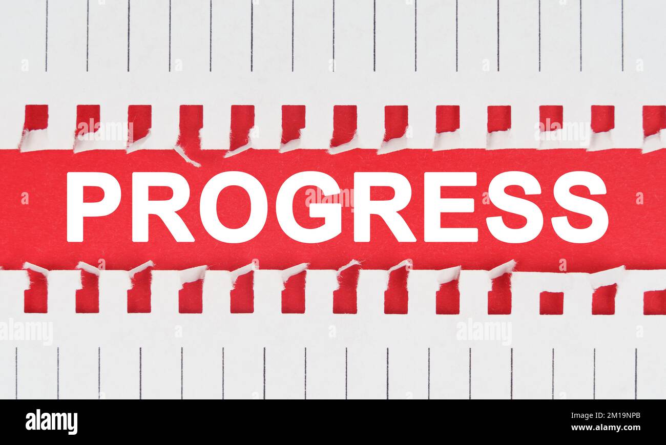 Business and law concept. Between two sheets of notebook on a red ...