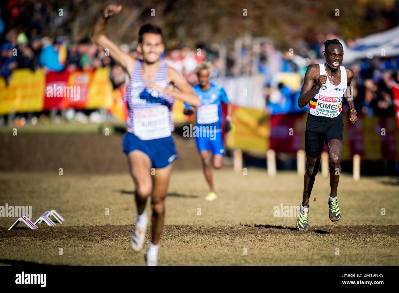 Belgian Isaac Kimeli pictured in action during the men's race at the ...