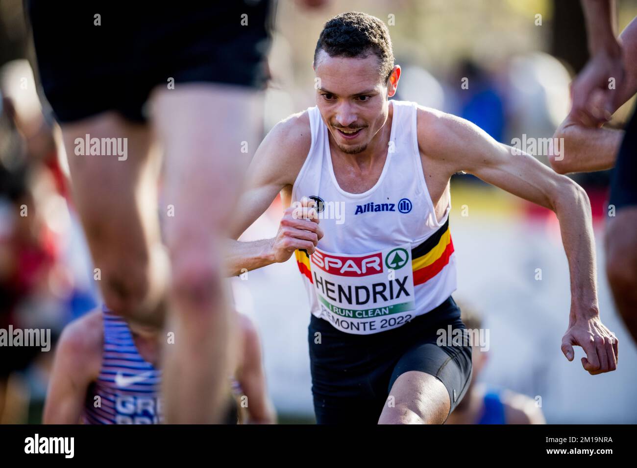 Belgian Robin Hendrix pictured in action during the men's race at the ...
