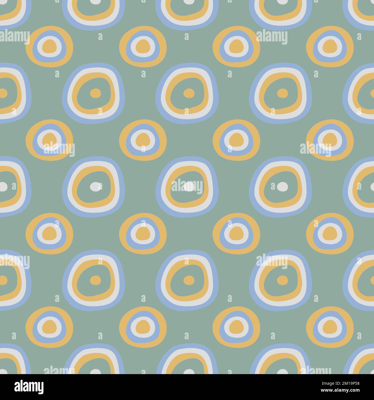 Seamless 60s style circle Stock Vector Images - Alamy