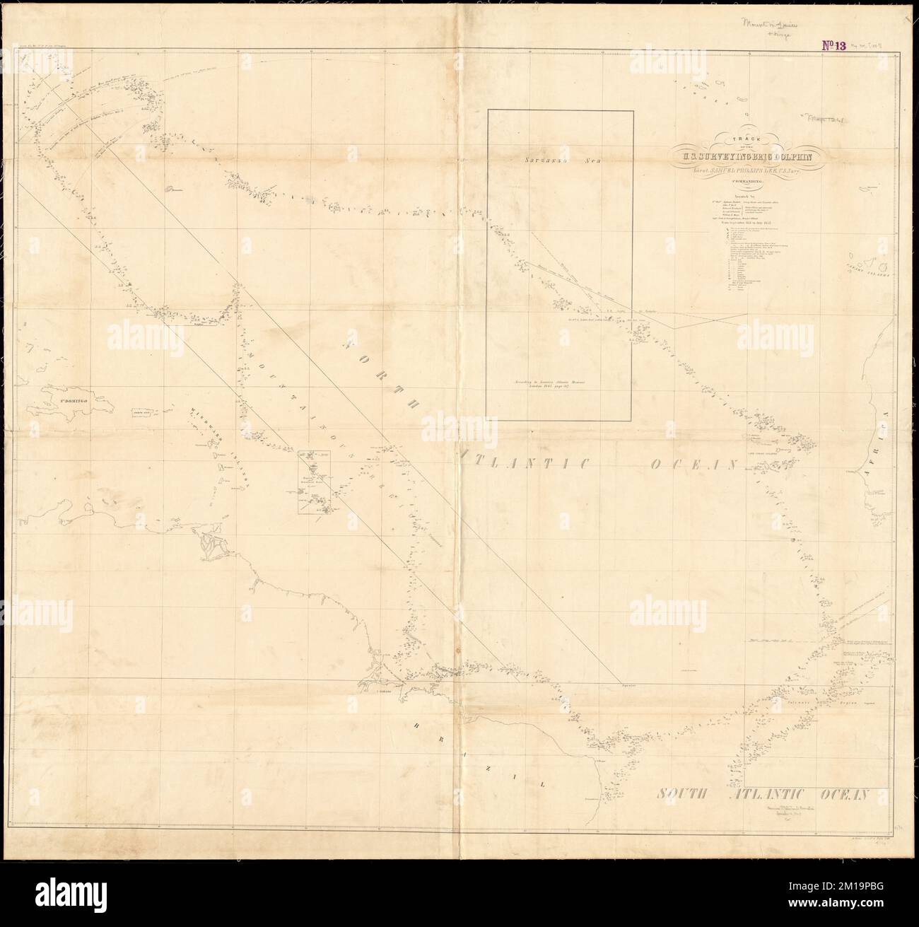 Track of the U.S. surveying brig Dolphin : from September 1851 to July ...