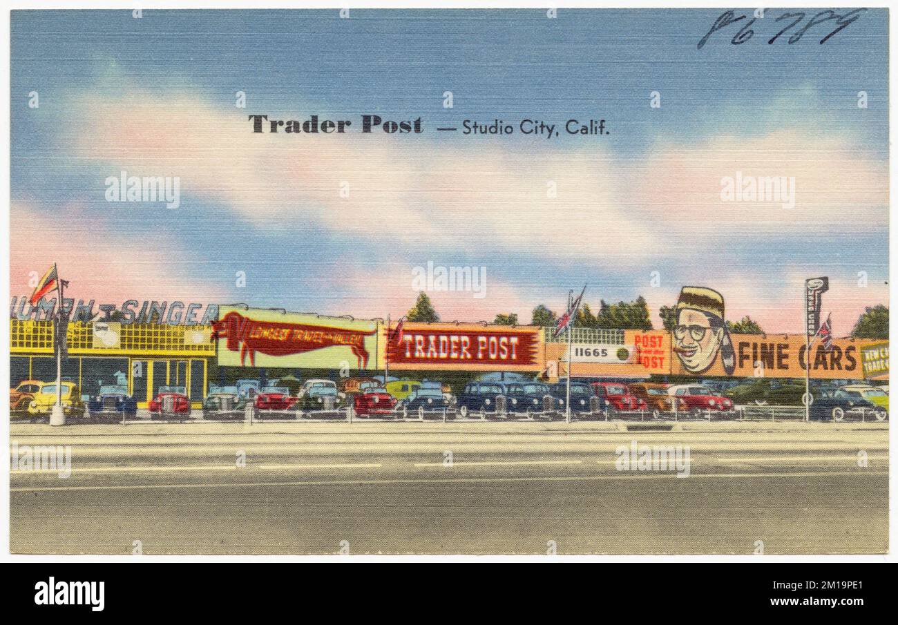 Trader Post -- Studio City, Calif. , Commercial facilities, Tichnor ...