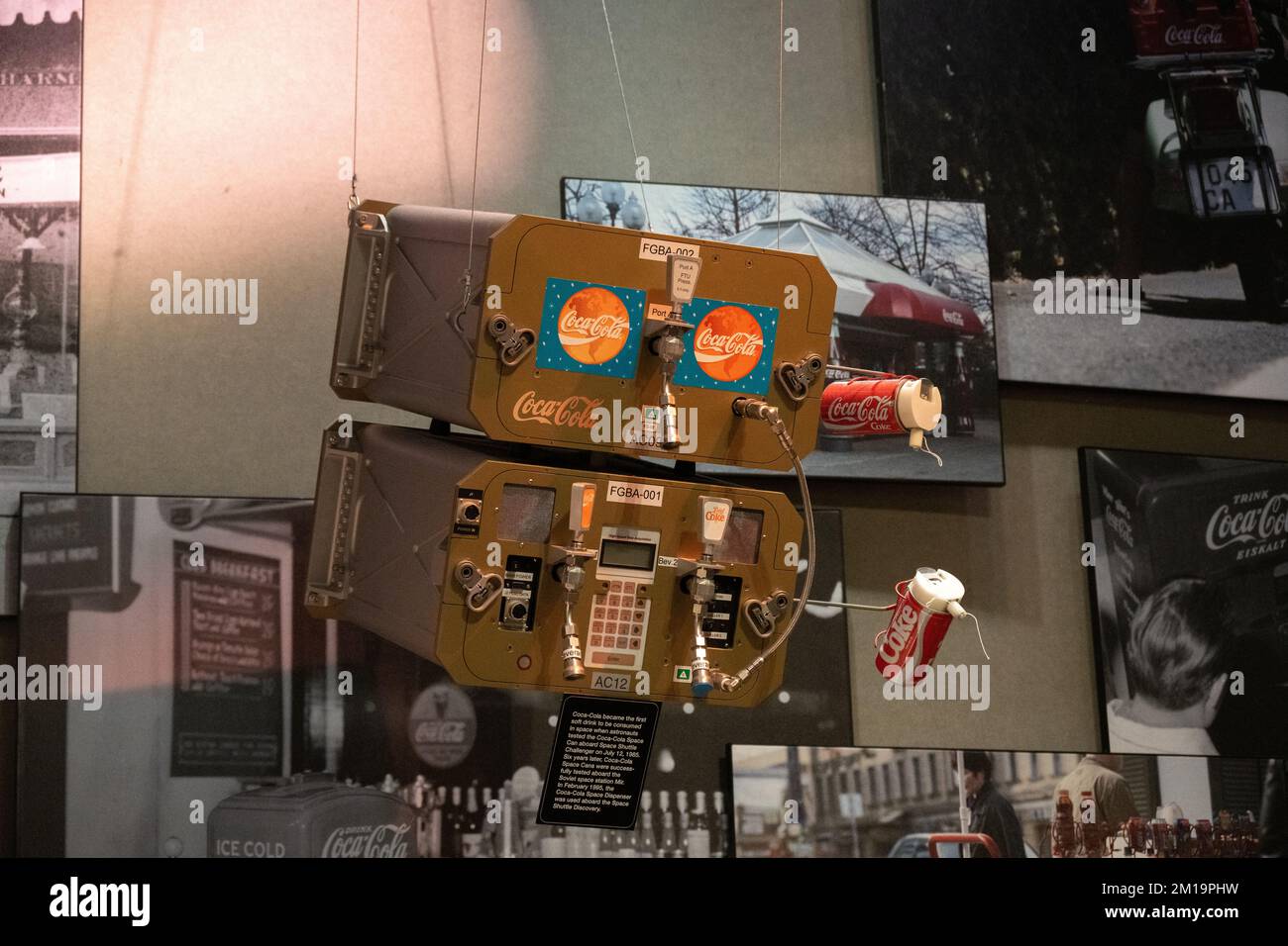 First coca cola dispenser hi-res stock photography and images - Alamy