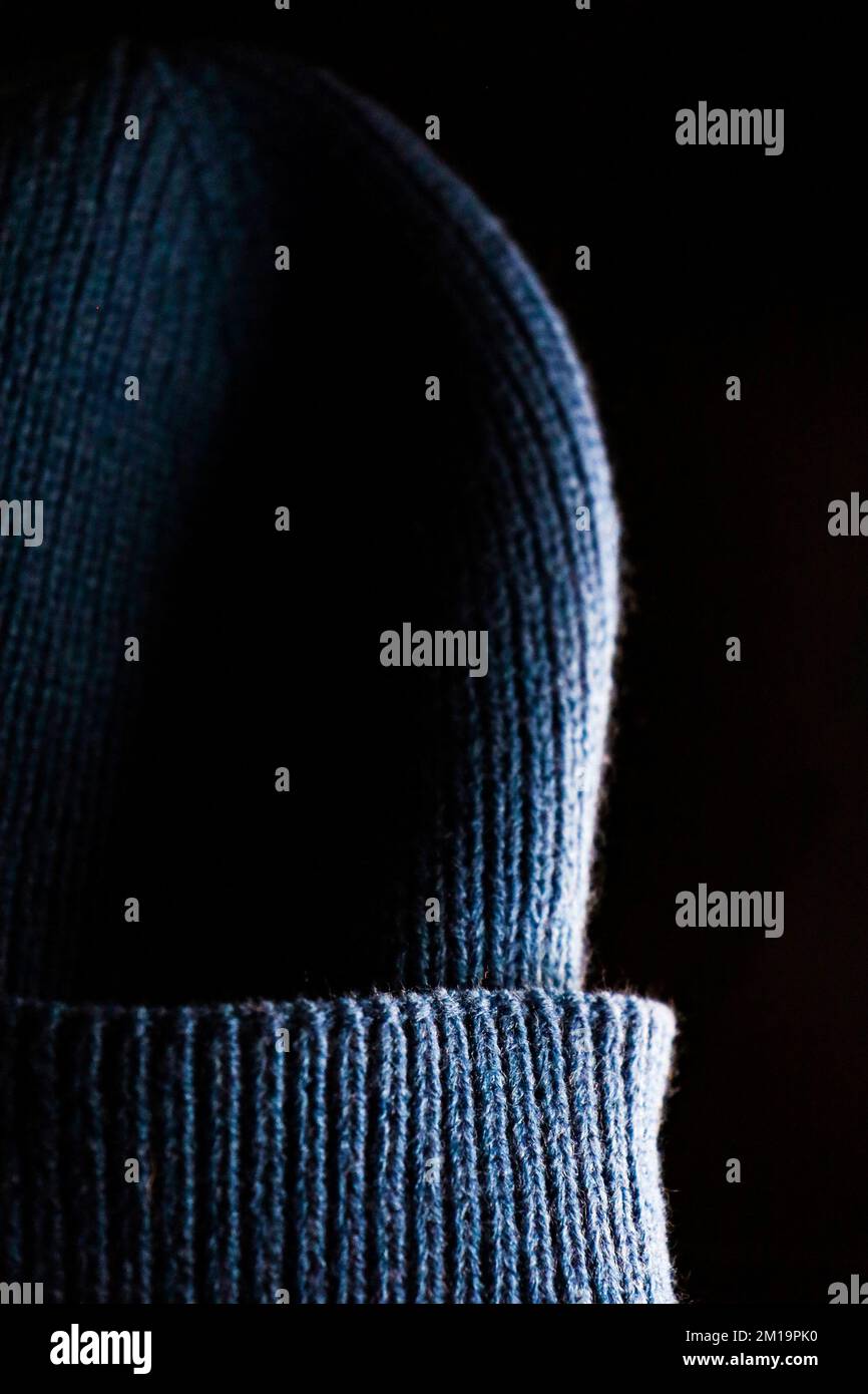 Up close hat textures dark Stock Photo - Alamy