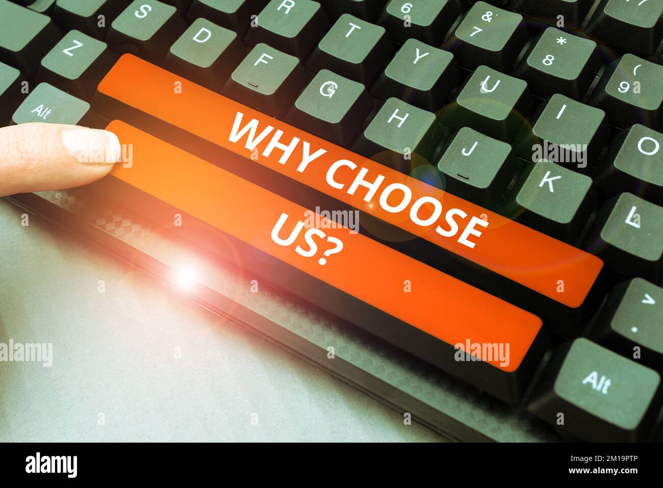 Conceptual display Why Choose Us. Business approach Reasons for ...
