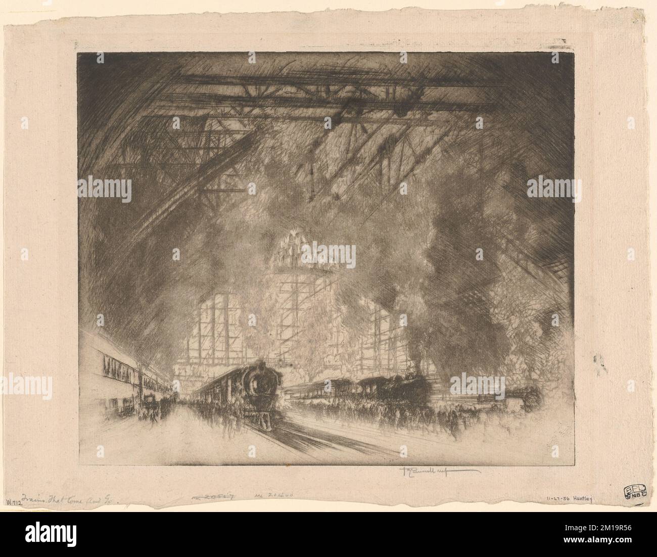 The trains that come, and the trains that go : Pennsylvania Railroad ...