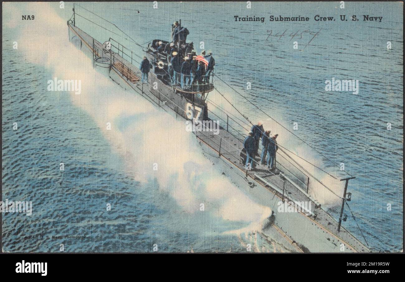 Training submarine crew, U. S. Navy , Military personnel, Submarines ...