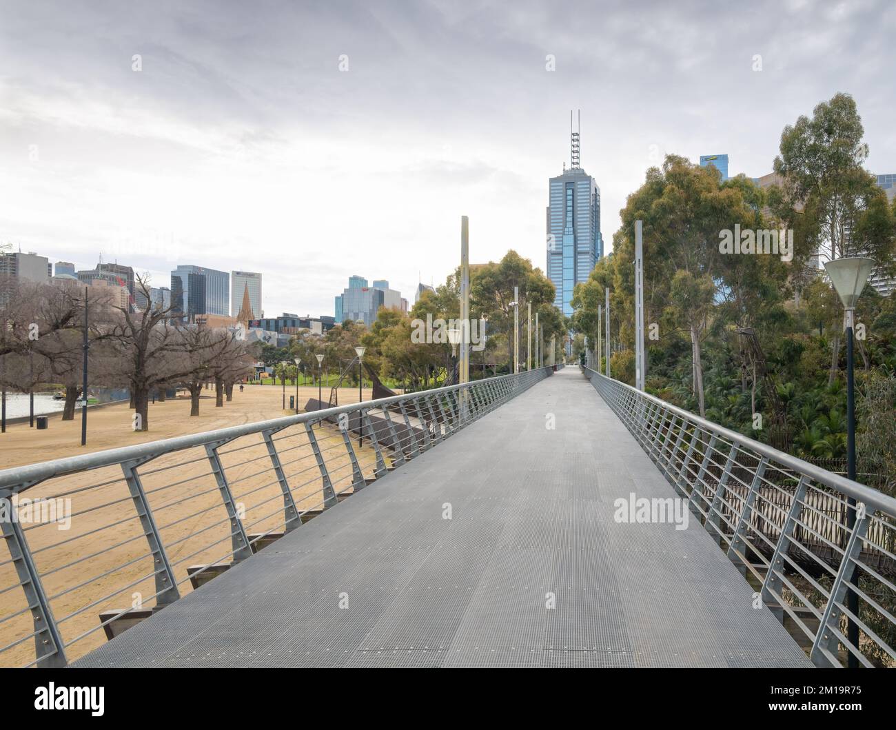 Melbourne, Victoria, Australia - Tanderrum Bridge by John Wardle ...