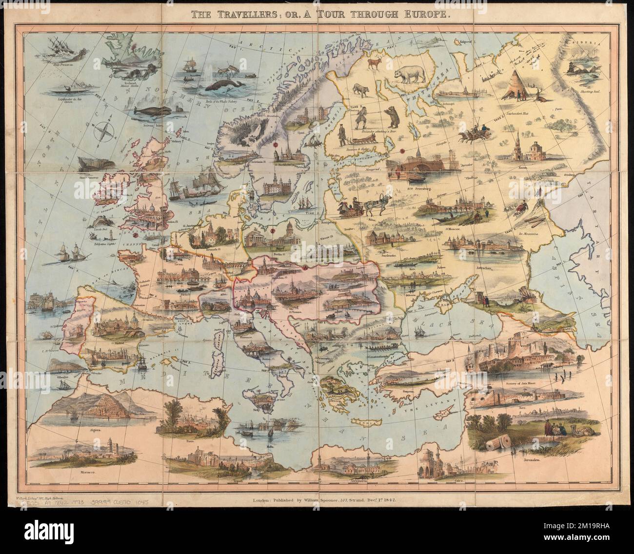 The travellers; or, a tour through Europe , Geographical recreations ...