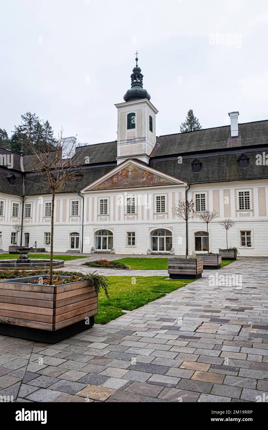 Antol mansion building, Slovakia, travel destination. Architectural ...