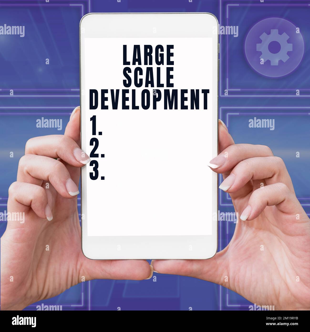 Handwriting text Large Scale Development. Concept meaning very wide and ...