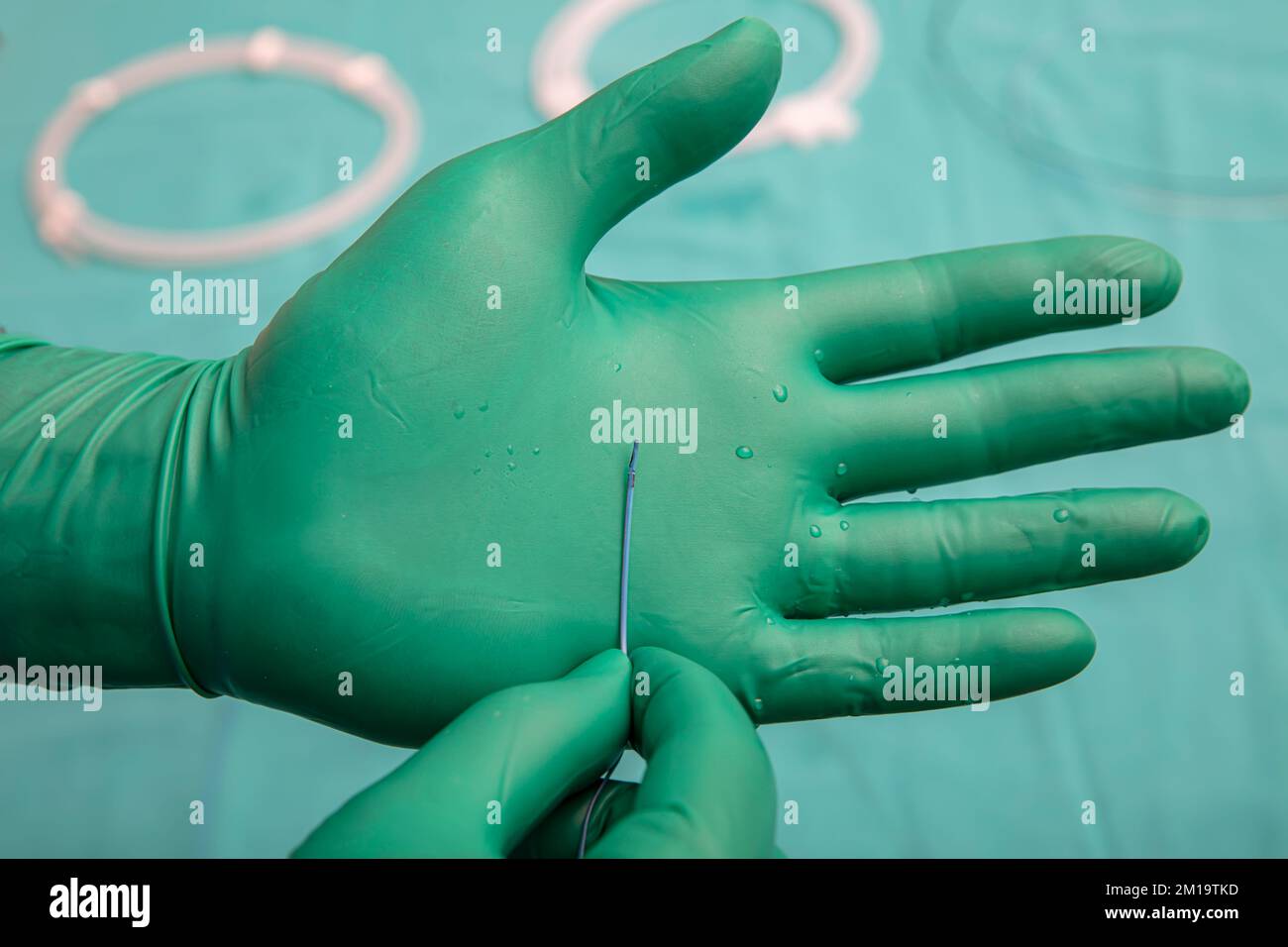 Coronary Imaging Catheter. Dual Lumen Catheter. Coronary angiography ...