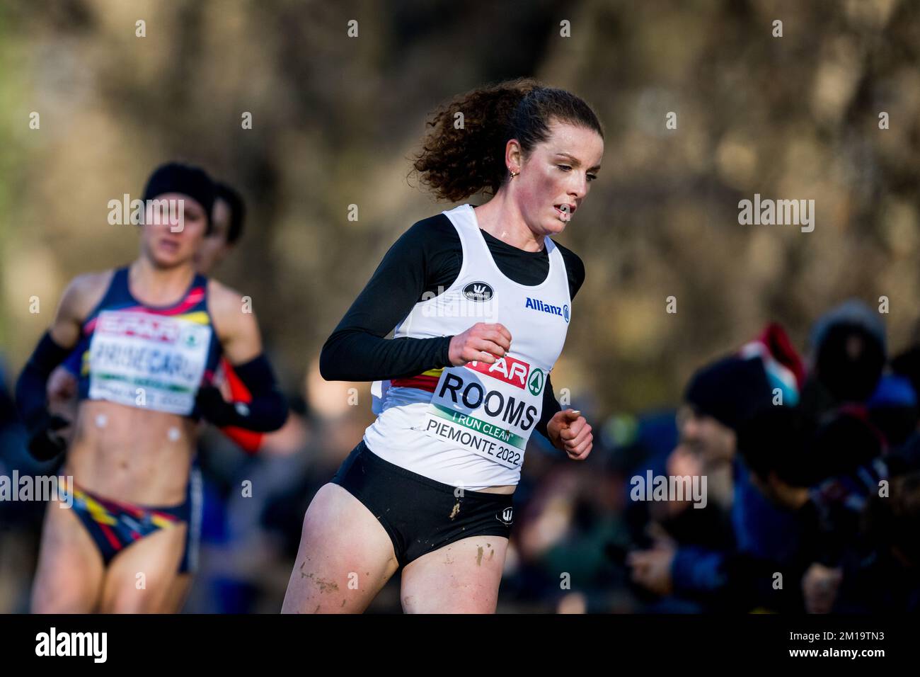 Belgian Lisa Rooms pictured in action during the women's race at the ...