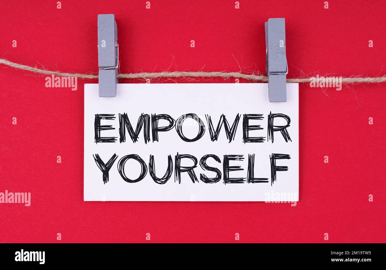 Business and economy concept. A business card with the inscription ...