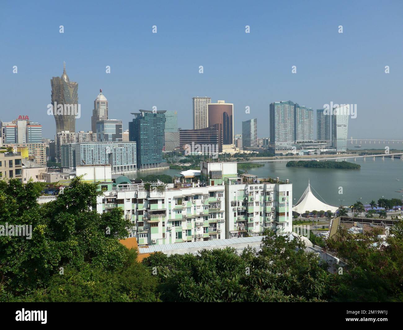 Macau cityscape view aerial hi-res stock photography and images - Alamy