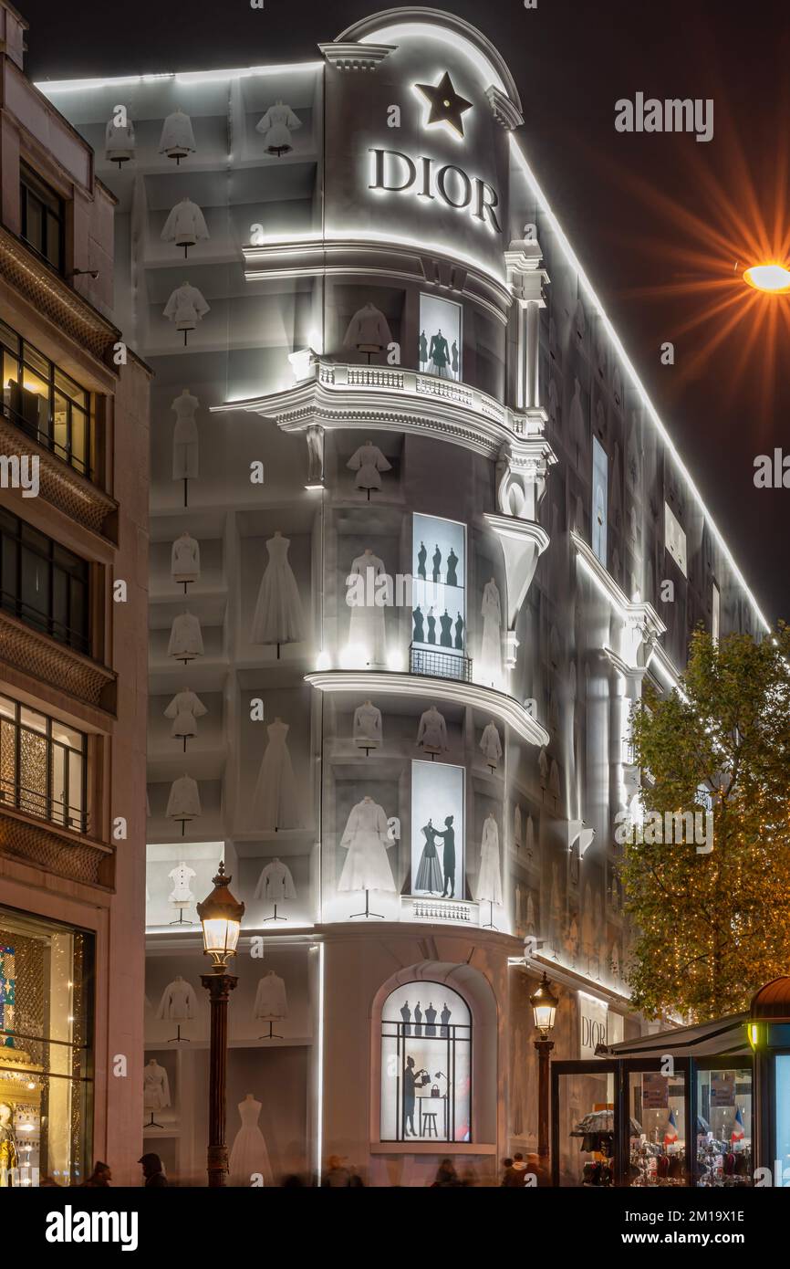 Christian dior building paris hi-res stock photography and images - Alamy